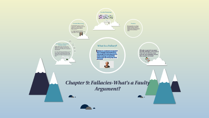 Chapter 9: Fallacies-What's a Faulty Argument? by Sandra Lambert