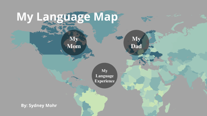 Sydney's Language Map by Sydney Mohr on Prezi
