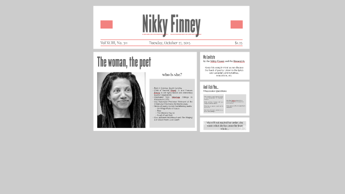 Nikki Finney by Schillica Howard on Prezi