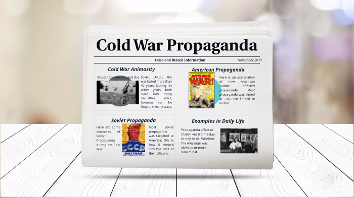 Cold War Propaganda by Claudia Iron Hawk on Prezi