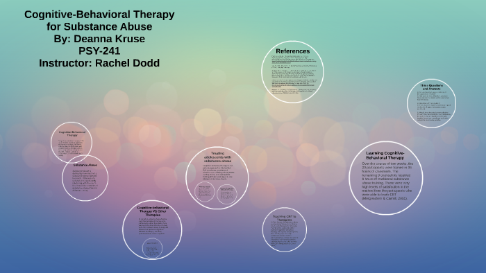 Cognitive-Behavioral Therapy for Substance Abuse by Deanna Kruse on Prezi