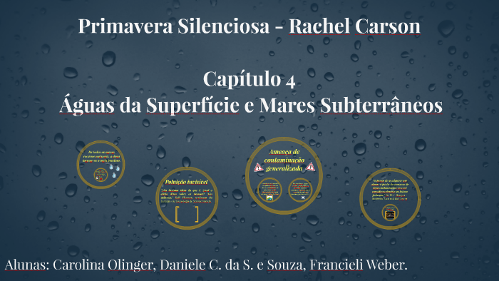 Primavera Silenciosa - Rachel Carson by Carolina Olinger on Prezi