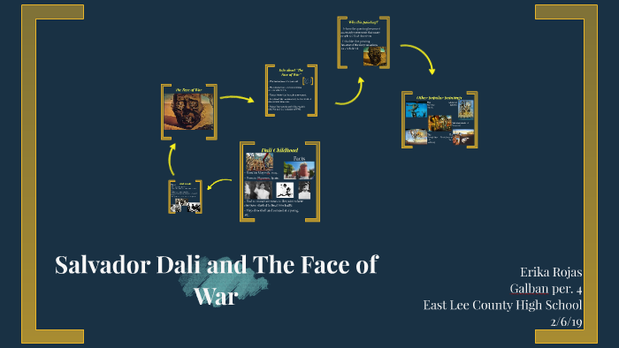 Salvador Dali and The Face of War by Erika Rojas on Prezi