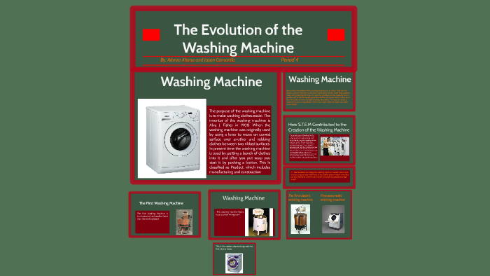 The Evolution of the Washing Machine by alonzo ahuna on Prezi