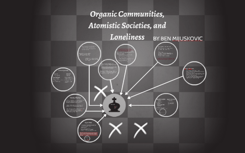 Organic Communities, Atomistic Societies, and Loneliness by Ginger ...
