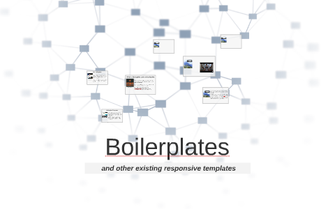 Boilerplate code or boilerplate is the sections of code that by Adam O ...