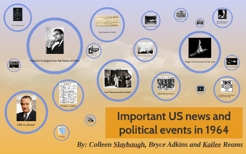 Important US news and political events in 1964 by colleen slaybaugh on ...