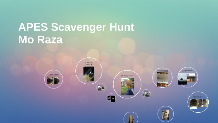 APES Scavenger Hunt by Mo Raza on Prezi