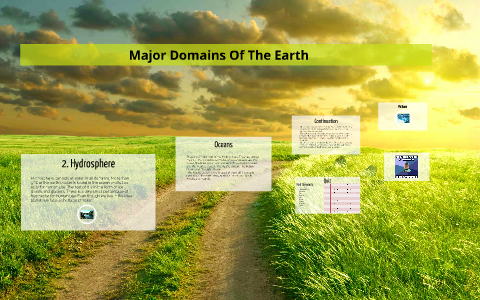 Major Domains Of The Earth by Eric Johnson on Prezi
