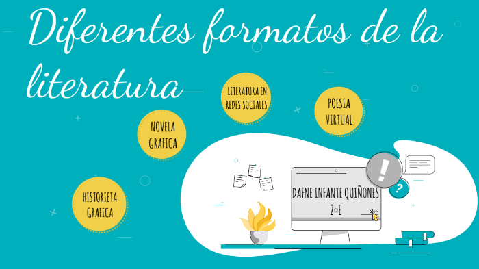 Diferentes formatos de la literatura by Dafne Infante Quiñones on Prezi
