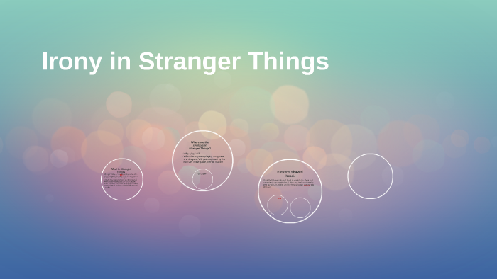 Symbolism in Stranger Things by Lily Barocas on Prezi