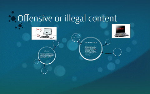 Offensive or illegal content by Silva Goxhaj on Prezi