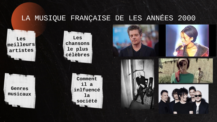Musique française des années 2000 by ismael jimenez on Prezi