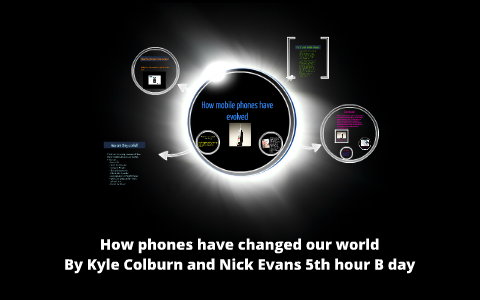 How technology has changed our world by Kyle Colburn on Prezi