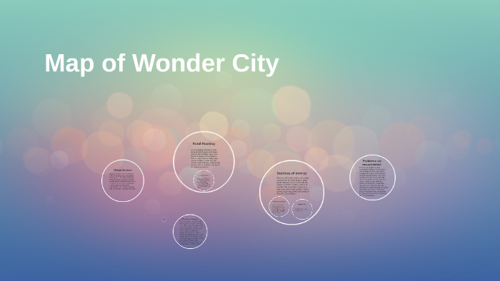 Map of Wonder City by Simarjit Chohan