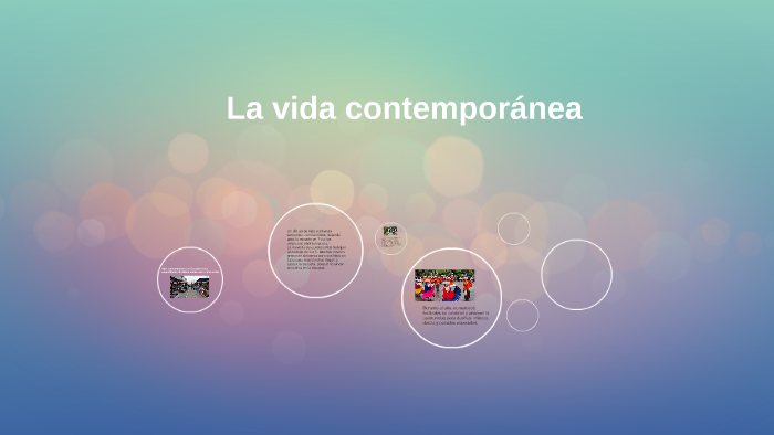 La vida contemporanea by Jazmine Hayes on Prezi