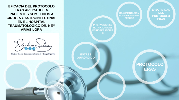 Protocolo ERAS ,Dra. Solano by Estephanie Solano on Prezi