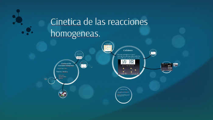 Cinetica de las reacciones homogeneas. by juan Pijamas on Prezi