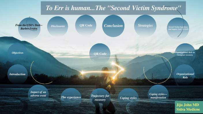 Second Victim Syndrome by Jiju John on Prezi