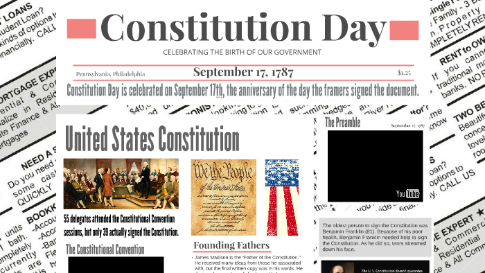 Constitution Day - September 17th by Adrianna Arias on Prezi