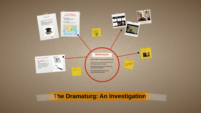 The Dramaturg in Theatre: An Investigation by Fuzzy Peach on Prezi