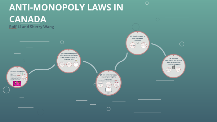 ANTI-MONOPOLY LAWS by sherry wang on Prezi