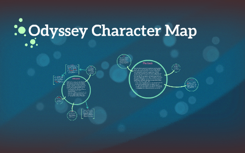 Odyssey Character Map by Yahel Gomes