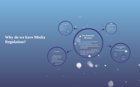 Rationale (Reason) for Media Regulation by Sameera Ahmed