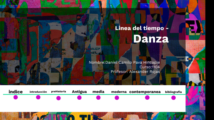 Linea del tiempo de la danza Daniel Pava 1104 by Daniel Camilo Pava ...