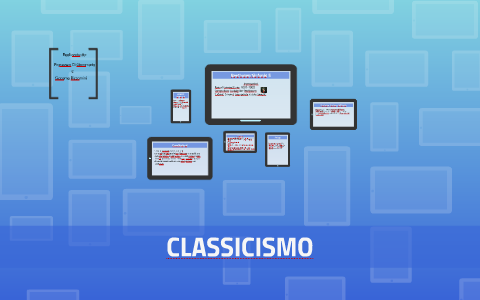 CLASSICISMO by Jack Ricco on Prezi