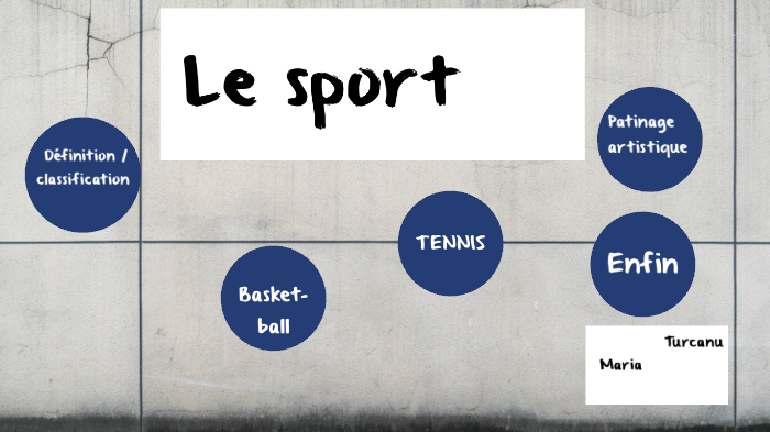 Le sport by MARIA TURCANU on Prezi