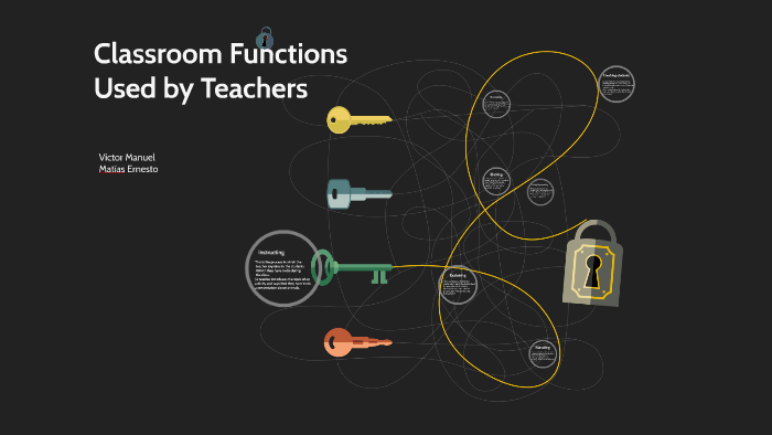Classroom functions used by teachers by Matias Hernandez on Prezi