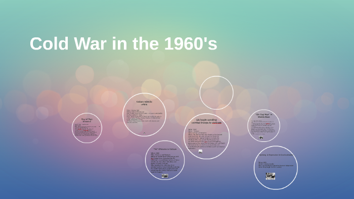Cold War in the 1960's by Isabelle McEachern on Prezi