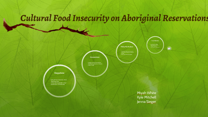 Cultural Food Insecurity on Aboriginal Reservations by Miyah White on Prezi