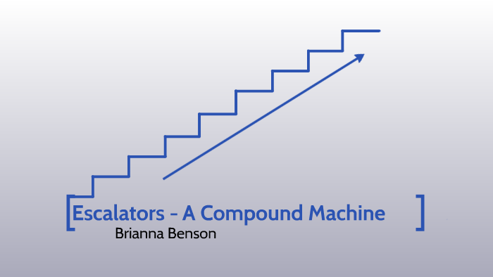 Escalators - A Compound Machine by Brianna B. on Prezi