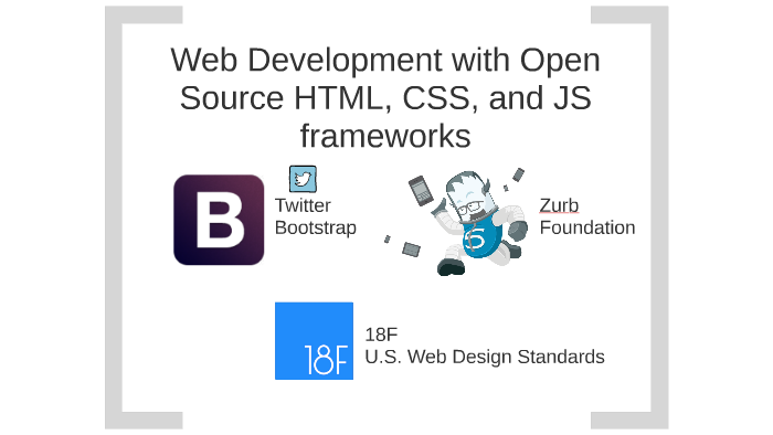 Web Development with Open Source HTML, CSS, and JS framework by Justin ...