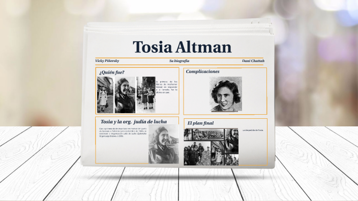 Tosia Altman by Dani Chattah on Prezi