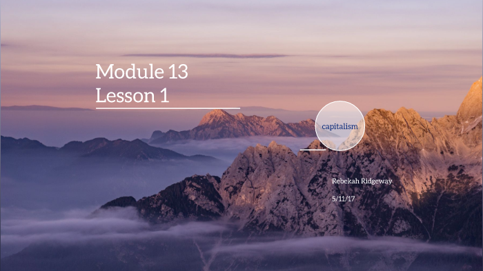 module 14 lesson 1 mastery by Rebekah Ridgeway on Prezi