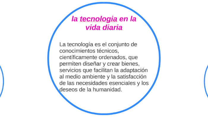 la tecnologia en la vida diaria by Magdalena Melgarejo aburto on Prezi