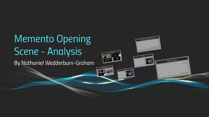 Memento Opening Scene - Analysis by Nathan Wedderburn-Graham on Prezi