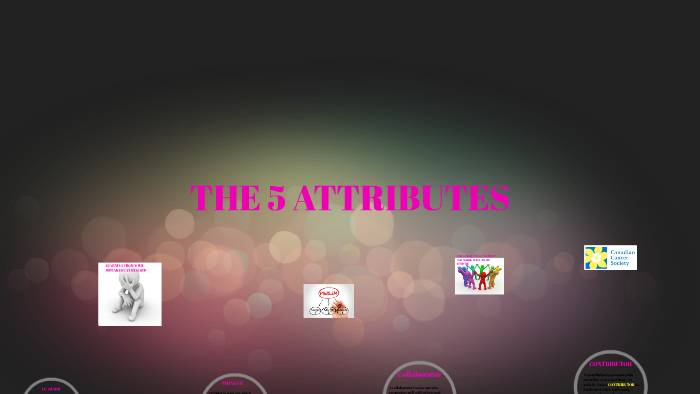 5 ATTRIBUTES by Kaisha Smith on Prezi