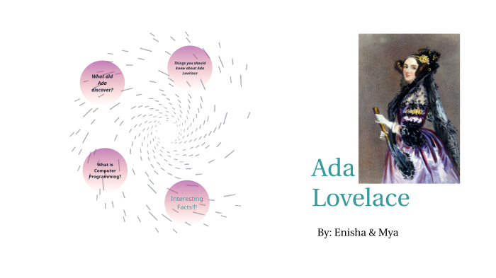 Ada Lovelace- math by Enisha Shelton on Prezi