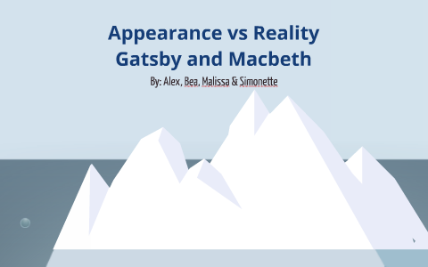 Appearance vs Reality by Alex Hagedorn on Prezi