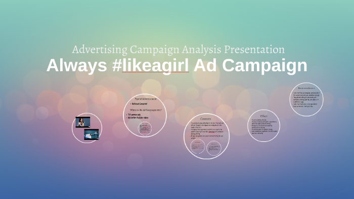 Always #likeagirl Ad Campaign by Jess Brass on Prezi