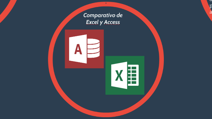 Comparativo de Excel y Access by sebastian flores on Prezi