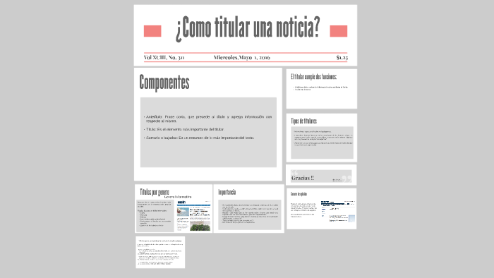 ¿Como titular una noticia? by Ale Perez