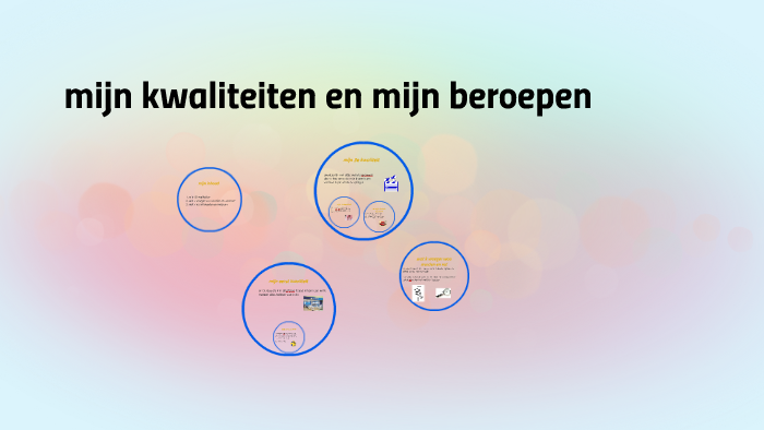 mijn kwaliteiten en mijn beroepen by Anne Stam on Prezi