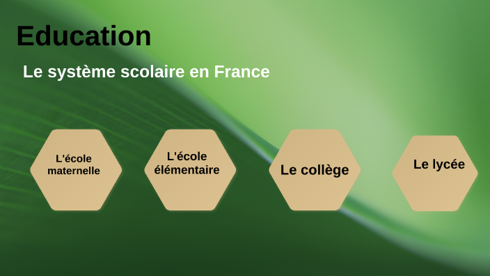 Le système scolaire en France by Ляйля Сулейменова on Prezi