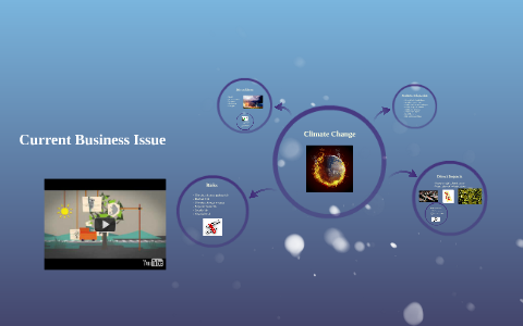 Current Business Issue: by Daniel Short