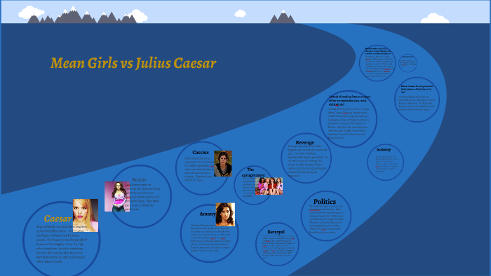 Julius Caesar vs Mean girls Bethany by beth Mckenney on Prezi
